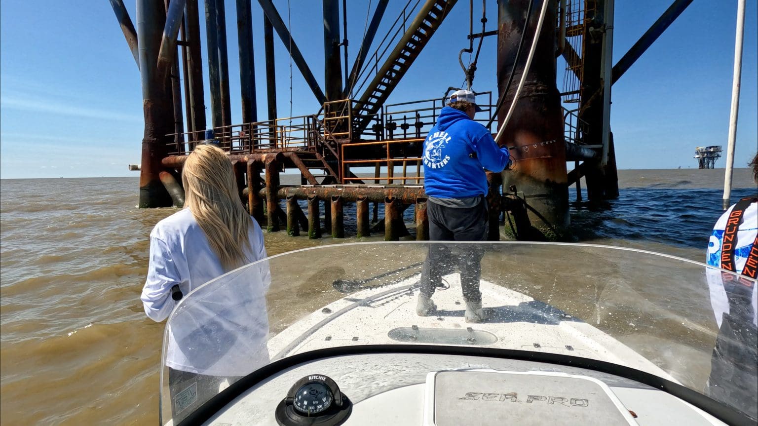 Catching Cobia In The Gulf Of Mexico On Oil Rigs | Landed Fishing